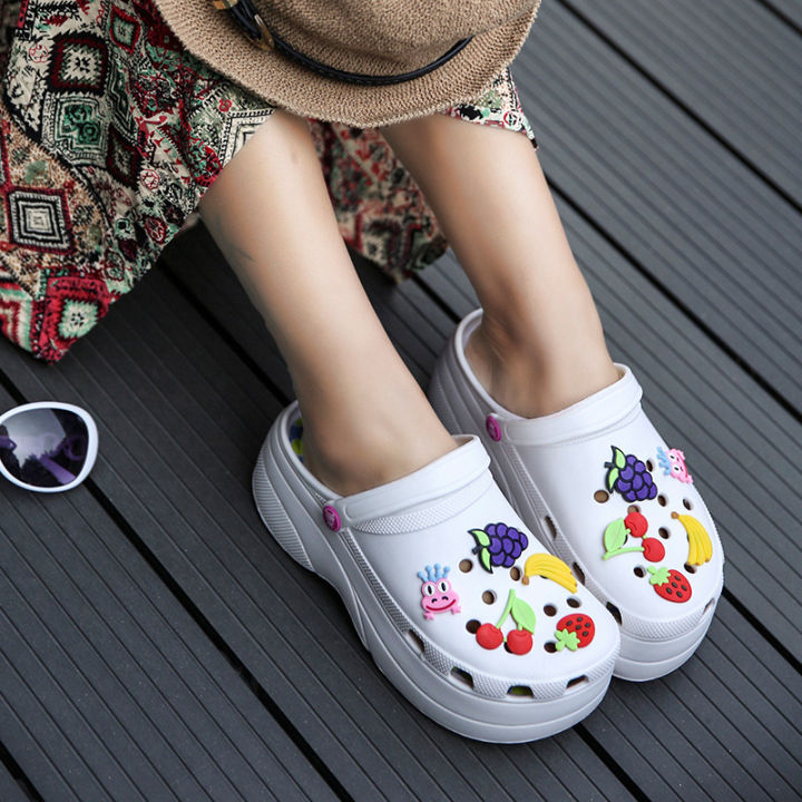 Pretty Annie รองเท้าเเตะ รองเท้าหัวโตผญ รองเท้าแตะหญิง รองเท้าแตะเกาหลี ...