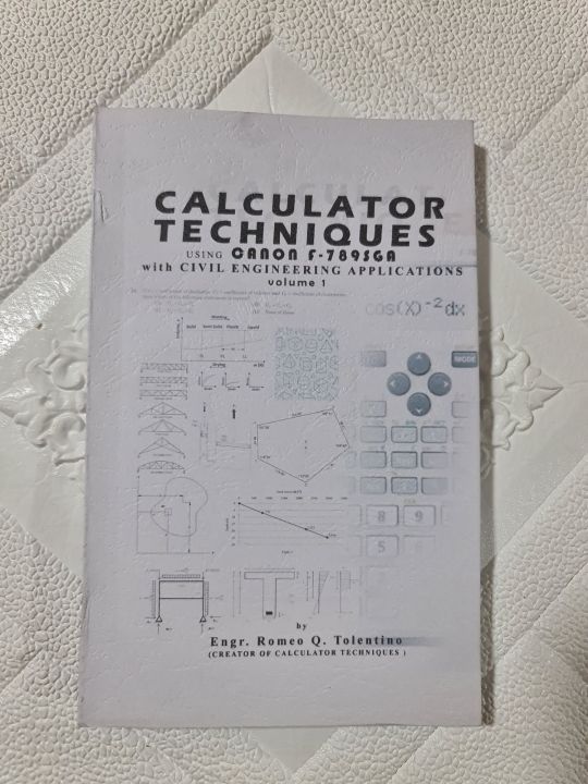 Calculator Techniques Canon F - 789SGA By: Tolentino | Lazada PH