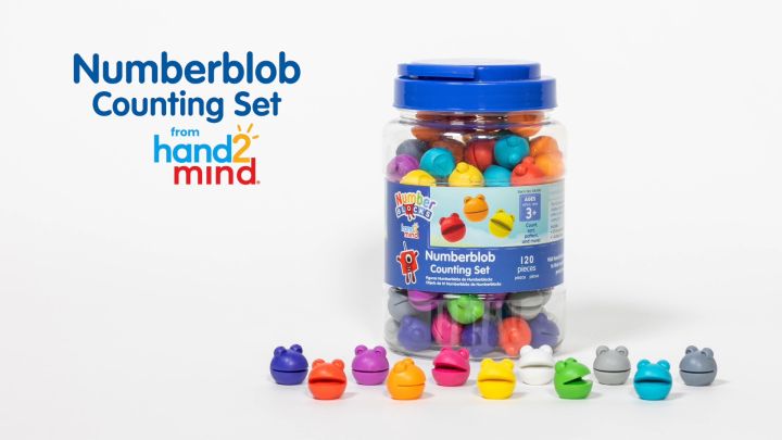 Toy Kingdomth Numberblocks Numberblobs Counting Set ชุดตัวนับกบน้อย 3ขวบ Th