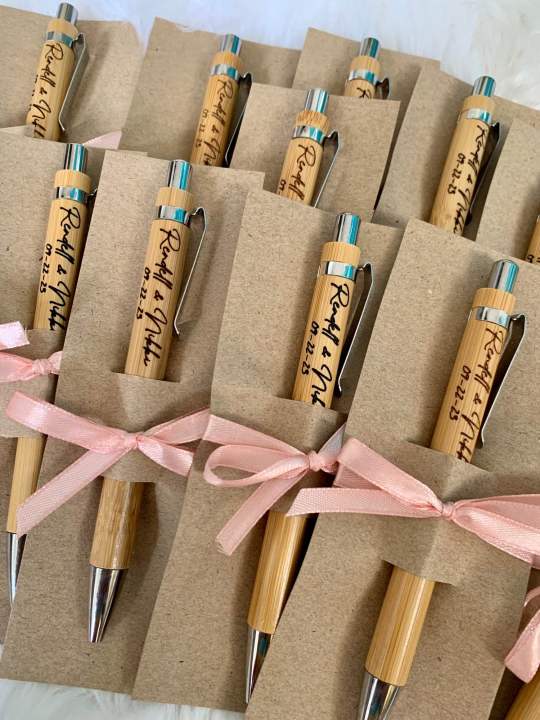 Personalized Bamboo Ballpen | Lazada PH Personalized Bamboo Ballpen | Lazada PH