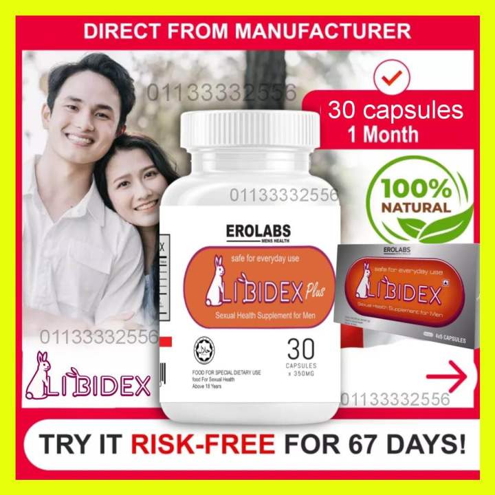 ORIGINAL 💯 LIBIDEX HALAL & HERBAL WITH HOLOGRAM | Lazada