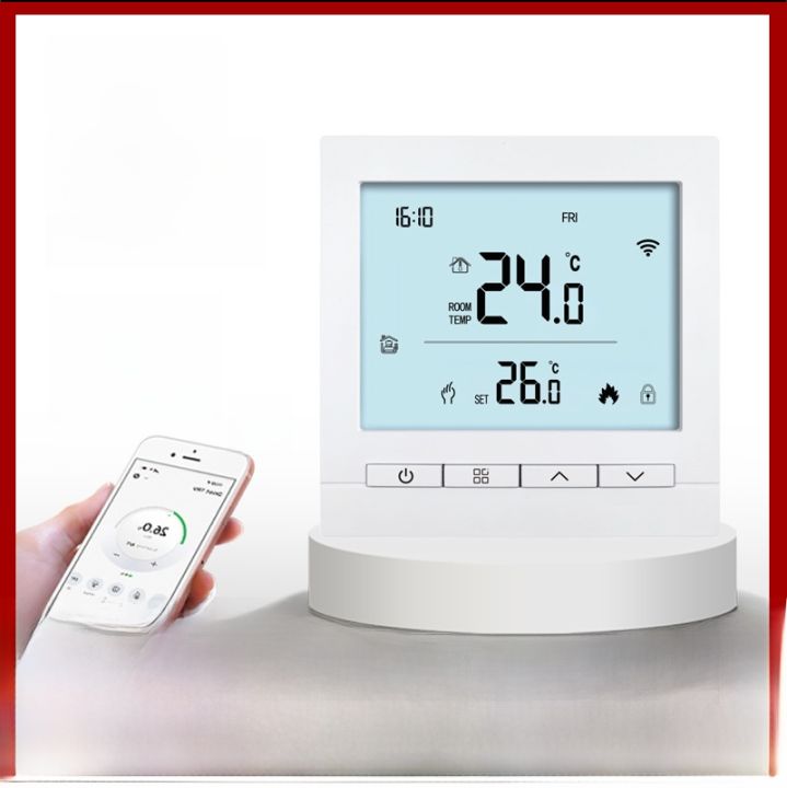 Smart WiFi Temperature Controller Wireless High Power Underfloor ...