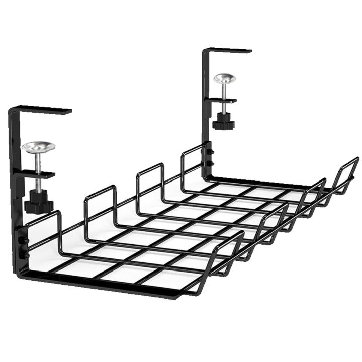 Cable Management Box Under Desk Cable Organizer Storage Shelf Desk Wire ...