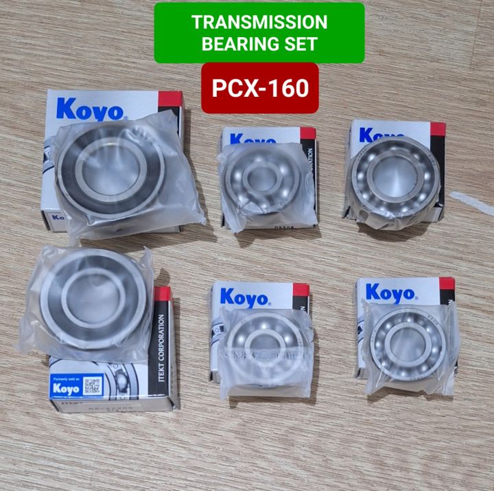 TRANSMISSION BEARING SET PCX 160 (6pcs) made in japan | Lazada PH