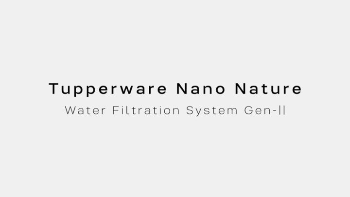 เครื่องกรองน้ำ อัจฉริยะ Tupperware Gen-II Nano Nature Water Filtration ...