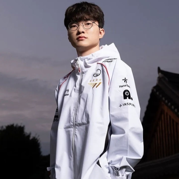 Lol S14 T1 Esport Team Uniform Jacket League Of Legends World Finals ...