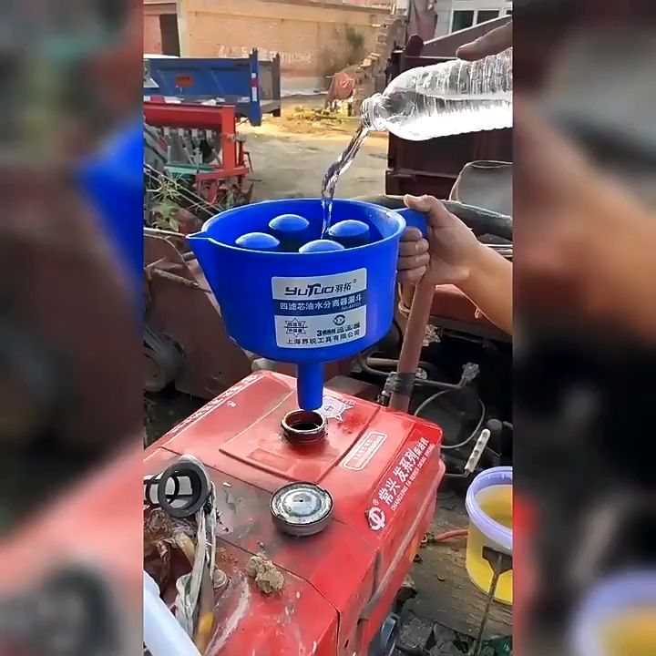 Fuel water separator, fuel filter funnel, diesel gasoline filter, fuel ...