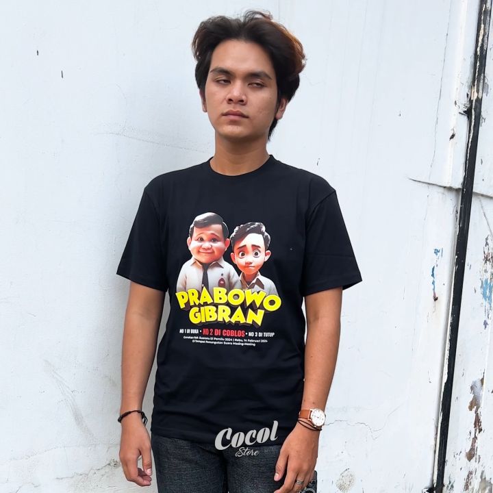 Cocol Store - Kaos Viral Prabowo Gibran Gemoy 1 SISI | Lazada Indonesia Cocol Store - Kaos Viral Prabowo Gibran Gemoy 1 SISI | Lazada Indonesia