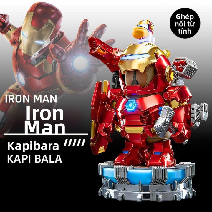 JIEBITU | 3D Printed Capybara Iron Man Action Figure | Lazada PH