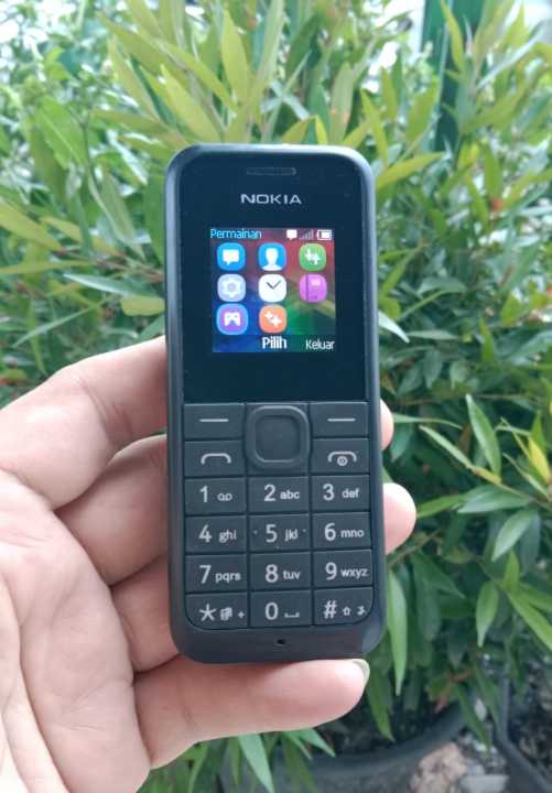 Nokia 105 rm 1134 single sim ori bekas free cas | Lazada Indonesia