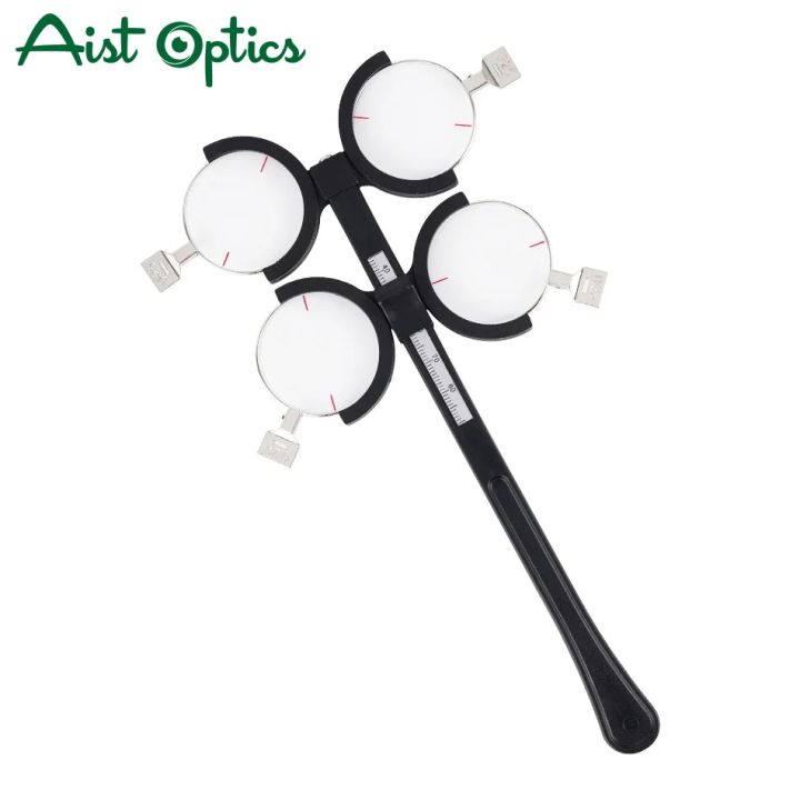 Insert-type 4-Lens Adjustable PD Scale Optical Optometry Flip Trial ...