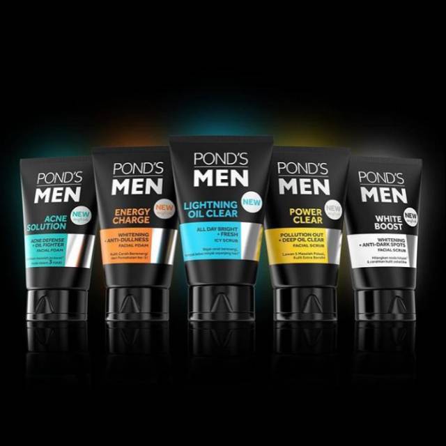 [ PONDS ] Men Facial Foam | Lazada Indonesia