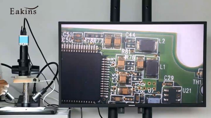 41MP 16MP 12MP 4K UHD 60FPS Microscope Camera Industrial Electronic ...