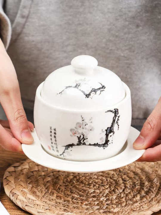 Commercial Ceramic Water-Insulated Small Stew Pot Hotel Restaurant ...