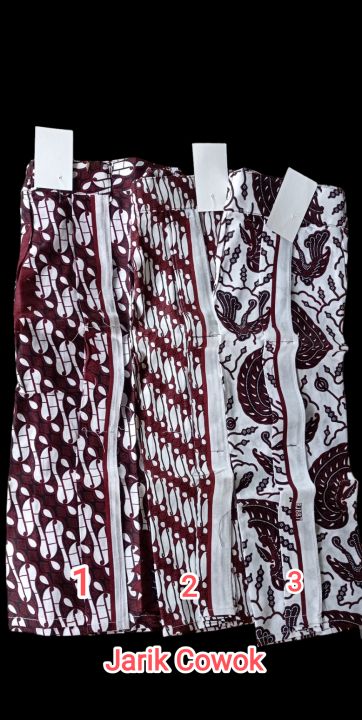 Jarik wiru/wiron batik anak PAUD bawahan baju adat bawahan beskap cowok ...