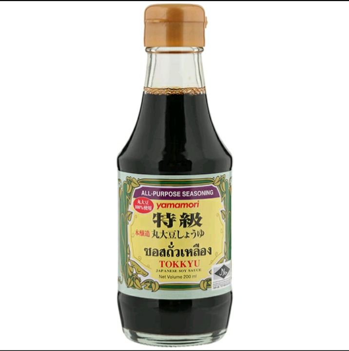 ยามาโมริ ซอสถั่วเหลืองญี่ปุ่นท็อคคิว (เอชพี) Yamamori Tokkyo HP Japanese Soy Sauce 200ml ...