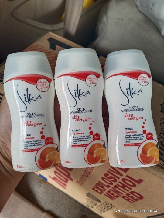 SILKA SKIN WHITENING LOTION CITRUS | Lazada PH