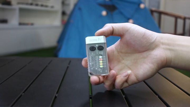 FUNNYDEER V3 Portable Key Light 1000LM EDC Micro Flashlight Type-C ...