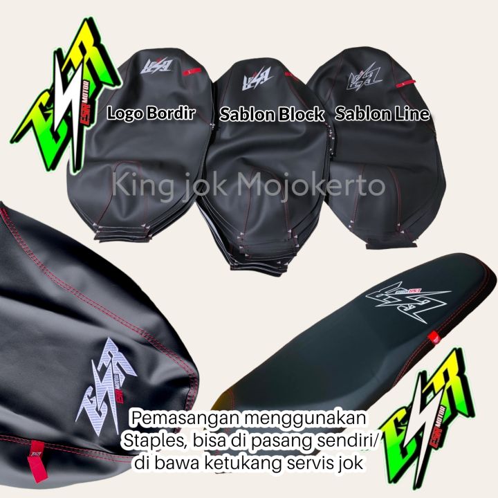 Sarung Jok ESR Original Malaysia Staples Pelindung Jok Motor NMAX VARIO ...