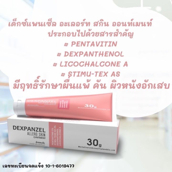 Dexpanzel Allerg Skin Ointment | Lazada.co.th