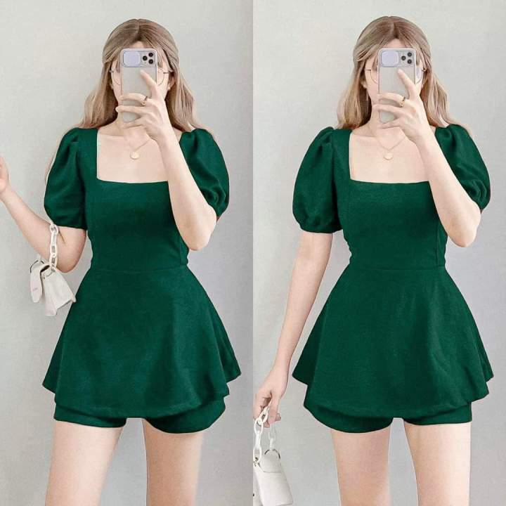 Athena Puff Terno Short Coords | Lazada PH