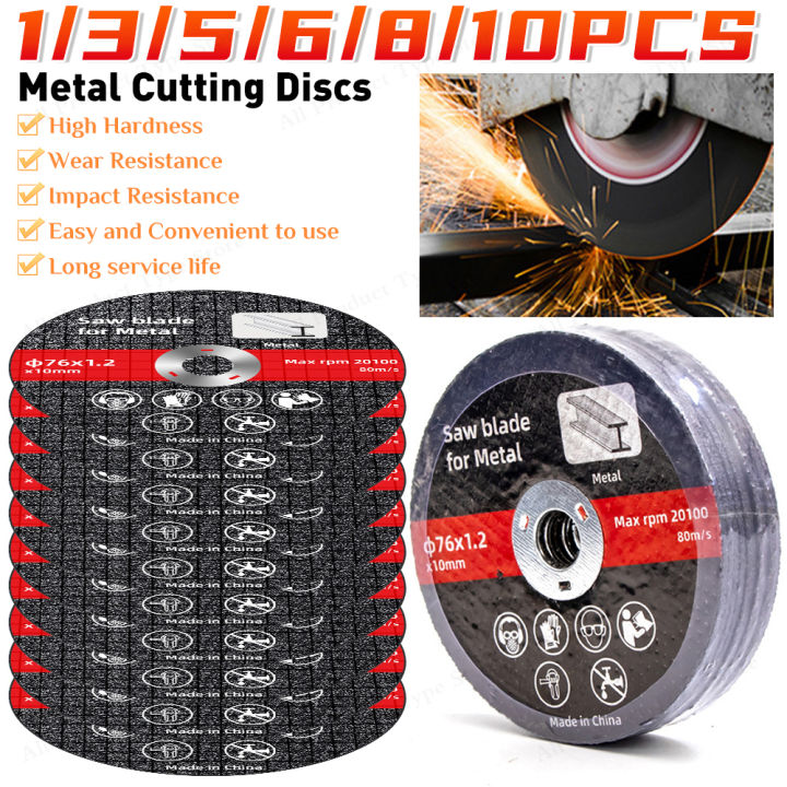 1-10PCS Circular Resin Saw Blade Grinding Wheel Metal Cutting Disc ...