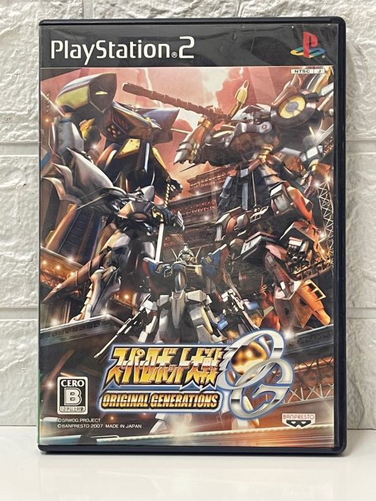 แผ่นแท้ [PS2] Super Robot Taisen OG - Original Generation (Japan) (SLPS ...