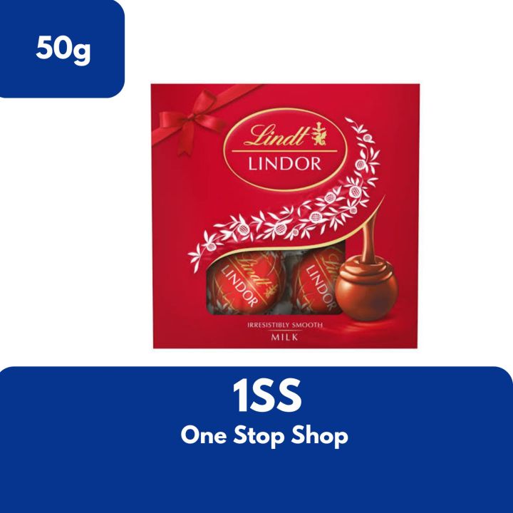 Lindt Lindor Milk Chocolate, 50g | Lazada PH