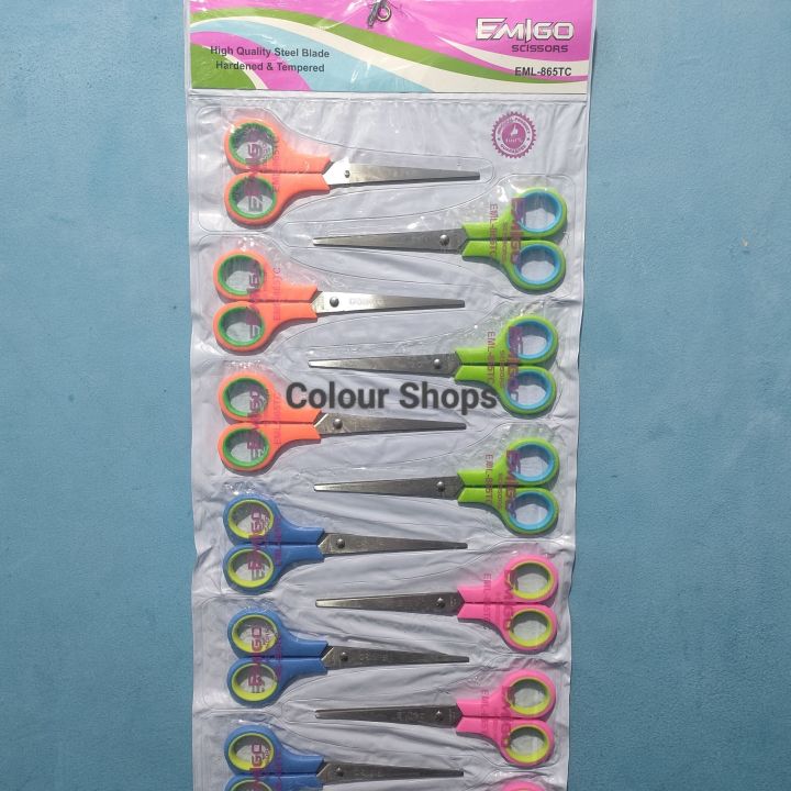 Gunting Tanggung 16 Cm Multifungsi Serbaguna Gagang Warna Harga Per 1 ...