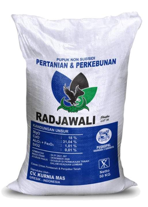 Pupuk Radjawali/ Msp 36 Magmur Phoska npk non subsidi Kurnia mas pupuk ...