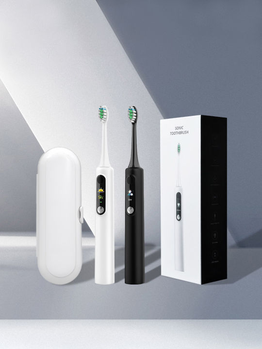 Electric toothbrush, smart magnetic suspension, ultrasonic ...