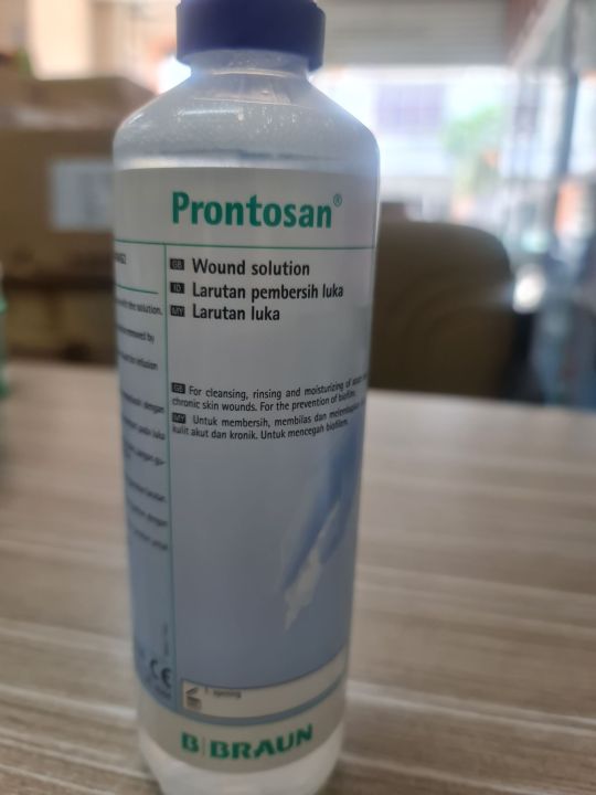 B BRAUN Prontosan Wound Solution 350ml (Exp: 05/2026). | Lazada