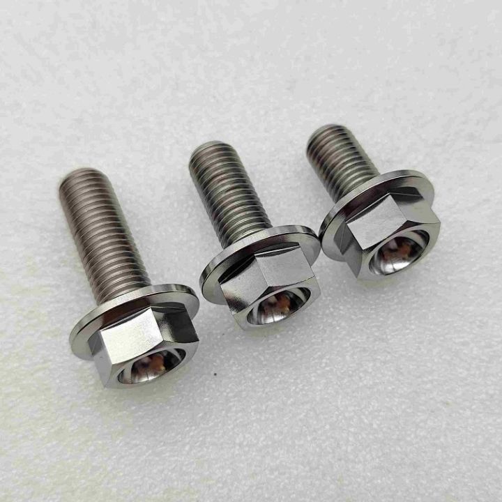 1pc Titanium Bolt M10 x 20mm 25mm 30mm 35mm 40mm 45mm 50mm,Thread Pitch 1.25 (Fine Thread), Hex ...