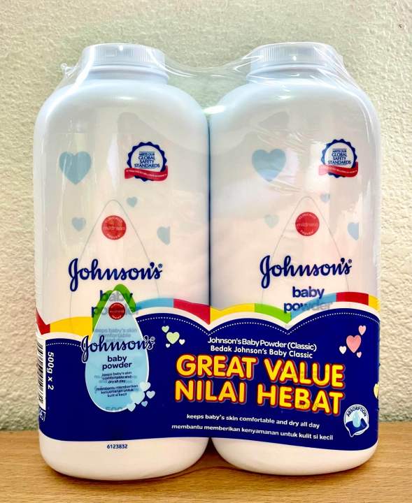 Johnson’s Baby Powder Set of 2 1kg & 500g available Imported from ...