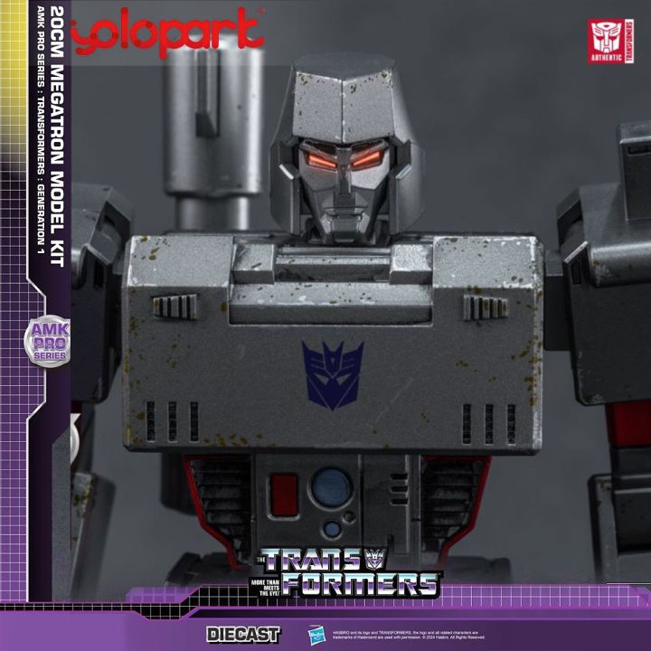 YOLOPARK Megatron AMK PRO Series 20cm Megatron Model Kit Transformers ...