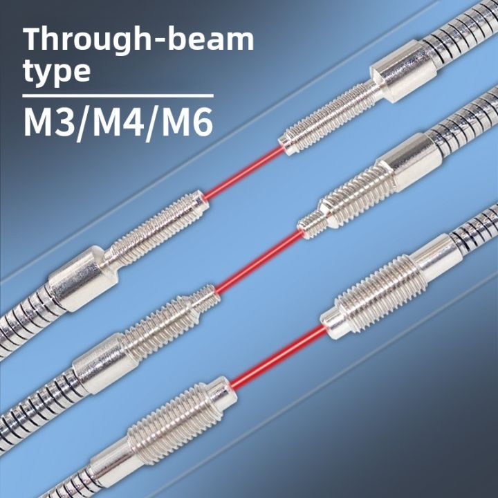 BOJKE | Durable Bendable Metal Jacket Fiber Sensor Straight Diffuse ...
