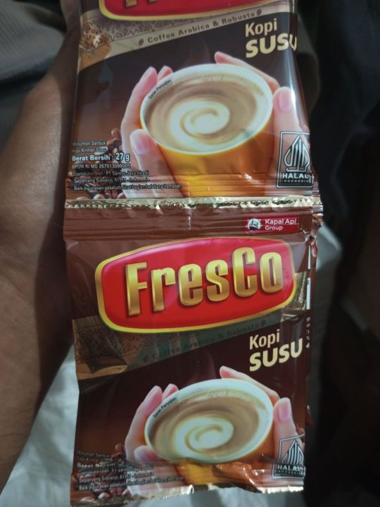 Fresco Kopi Susu Rentengan Isi 10 Sachet | Lazada Indonesia