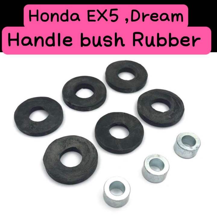 HONDA EX5 HANDLE RUBBER (SET) // EX5 HP EX5 DREAM HANDLE LOWER RUBBER ...
