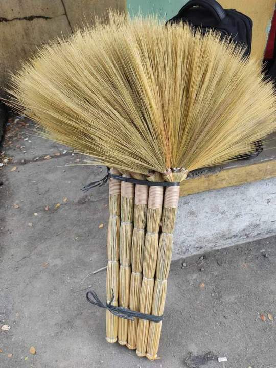 walis tambo and Walis tingting (Soft and stiff brooms) from ilocos ...