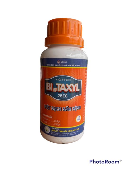 [BI.TAXYL 25EC 240ml] Thuốc trừ thối rễ, xì mủ, ghẻ sẹo, đốm lá, mốc ...