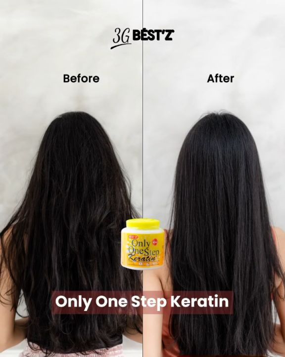 BEST'Z Only One Step Keratin | Pelurusan Rambut Ekspres | Pelurusan ...