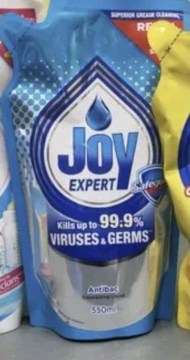 Joy Concentrate Antibac Dishwashing Liquid Refill 550mL | Lazada PH
