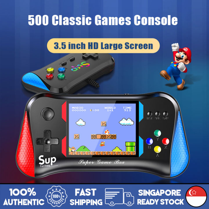 🇸🇬[Ready Stock] 500-in-1 Mini Classic Game Console Portable Gameboy 3.5 ...