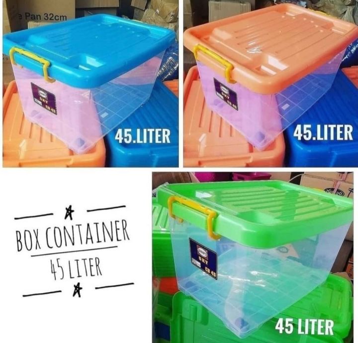 box container 45 liter/ box serbaguna box penyimpanan | Lazada Indonesia
