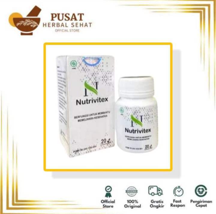 Official Nutrivitex Asli Original Obat Pembasmi Cacing dan Parasit ...