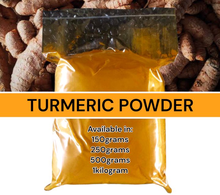 150g/ 250g/ 500g/ 1kg PURE TURMERIC POWDER(no added sugar) | Lazada PH