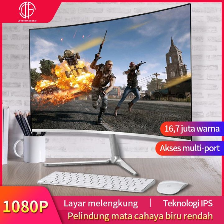 24-inci 144Hz monitor komputer LCD, desktop kantor, gaming, 1080P ...