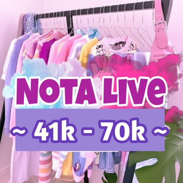 NOTA LIVE SHOPPING 2 + ADMIN | Lazada Indonesia