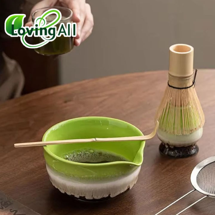 Matcha Bowl Ceramic Tea Set Accessories Tea Set Japanese Tea Ceremony ...