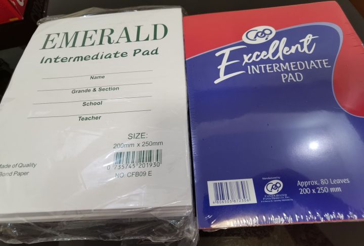 ANY BRAND Intermediate Pad paper(10Pads/pack) | Lazada PH